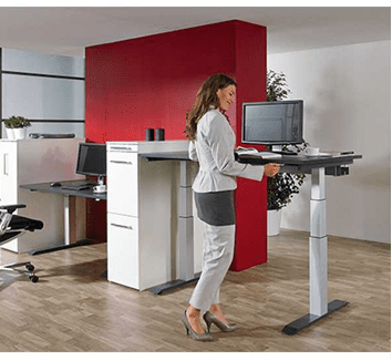 Height Adjustable Desks - Hettich legs system - TUV tested and certified