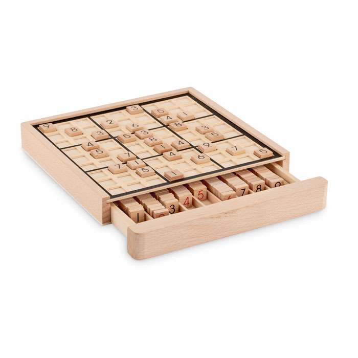 Deluxe wooden sudoku board | Tara Slevin Group | Promotional Game